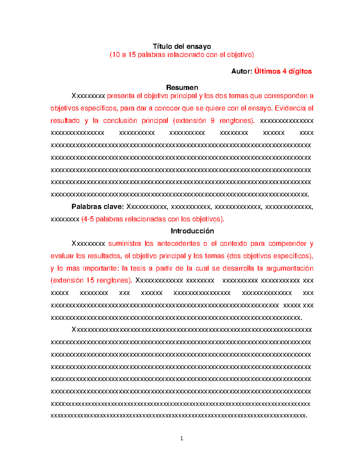 Formato ensayo Okkk Prof. N. Molina R. 2021-2 - Título del ensayo (10 a ...