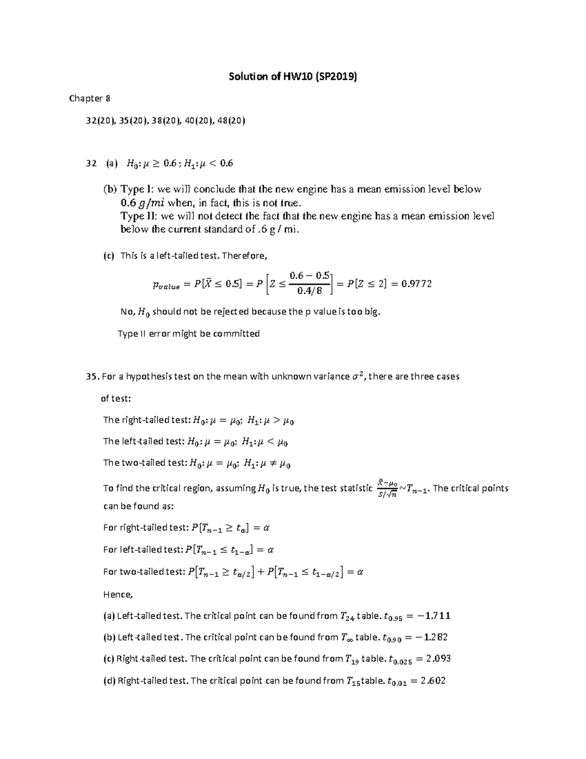 Solution of HW10 SP2019-1 - Warning: TT: undefined function: 32 Solution of HW10 (SP2019 ...