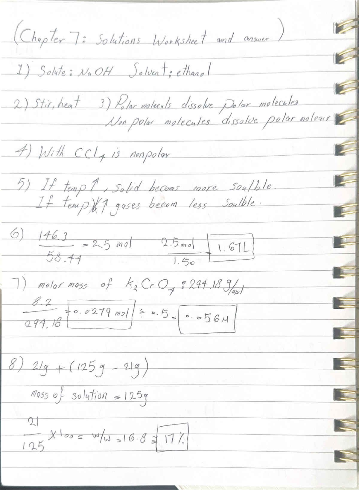 chem 108 work sheet worksheet - CHEM 108 - Studocu