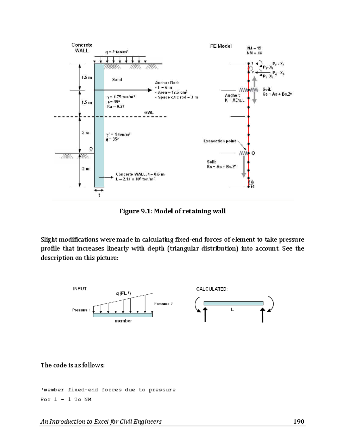 An Introduction to Excel for Civil Engineers From engineering theory to ...