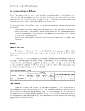 02 CVP Analysis - MAS-02: CVP Analysis Exercise I: CVP formulas ...