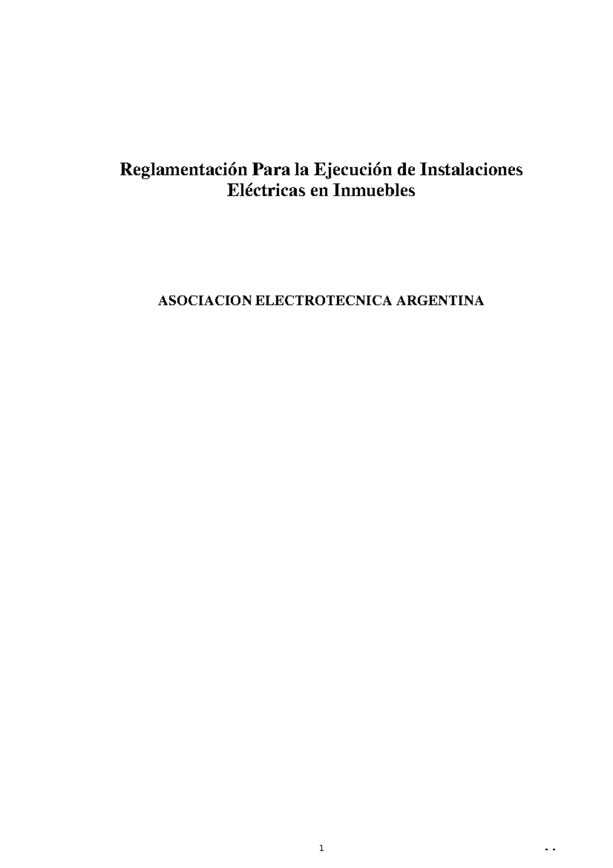 Res207-95 ENRE - ENRE - Reglamentación Para la Ejecución de Instalaciones Eléctricas en ...