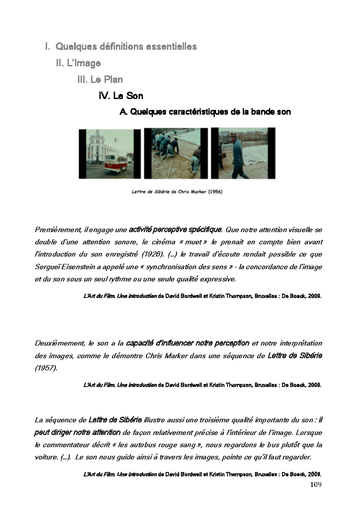 Analyse filmique, une introduction - Partie 2 - I. Quelques définitions ...