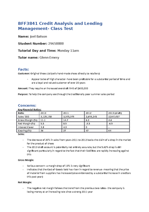 Sample Test for Moodle - Sample Test Mid-Semester Assessment Question 1 ...