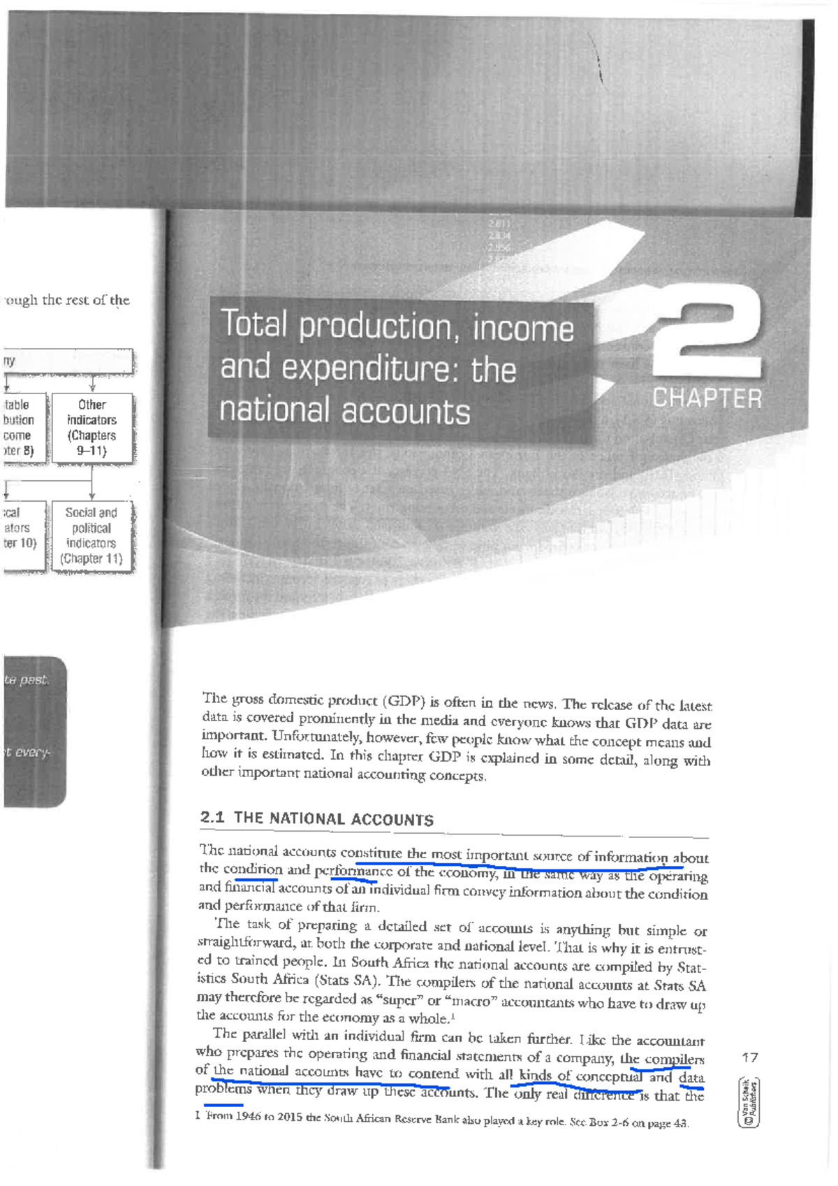 The national account and (Indicators Chapter 2) - 2811 2834 2 ugh the ...