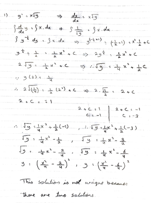 [Solved] Does there exist a function f such that f0 1 f2 4 and - Calculus I (MATHUA121) - Studocu