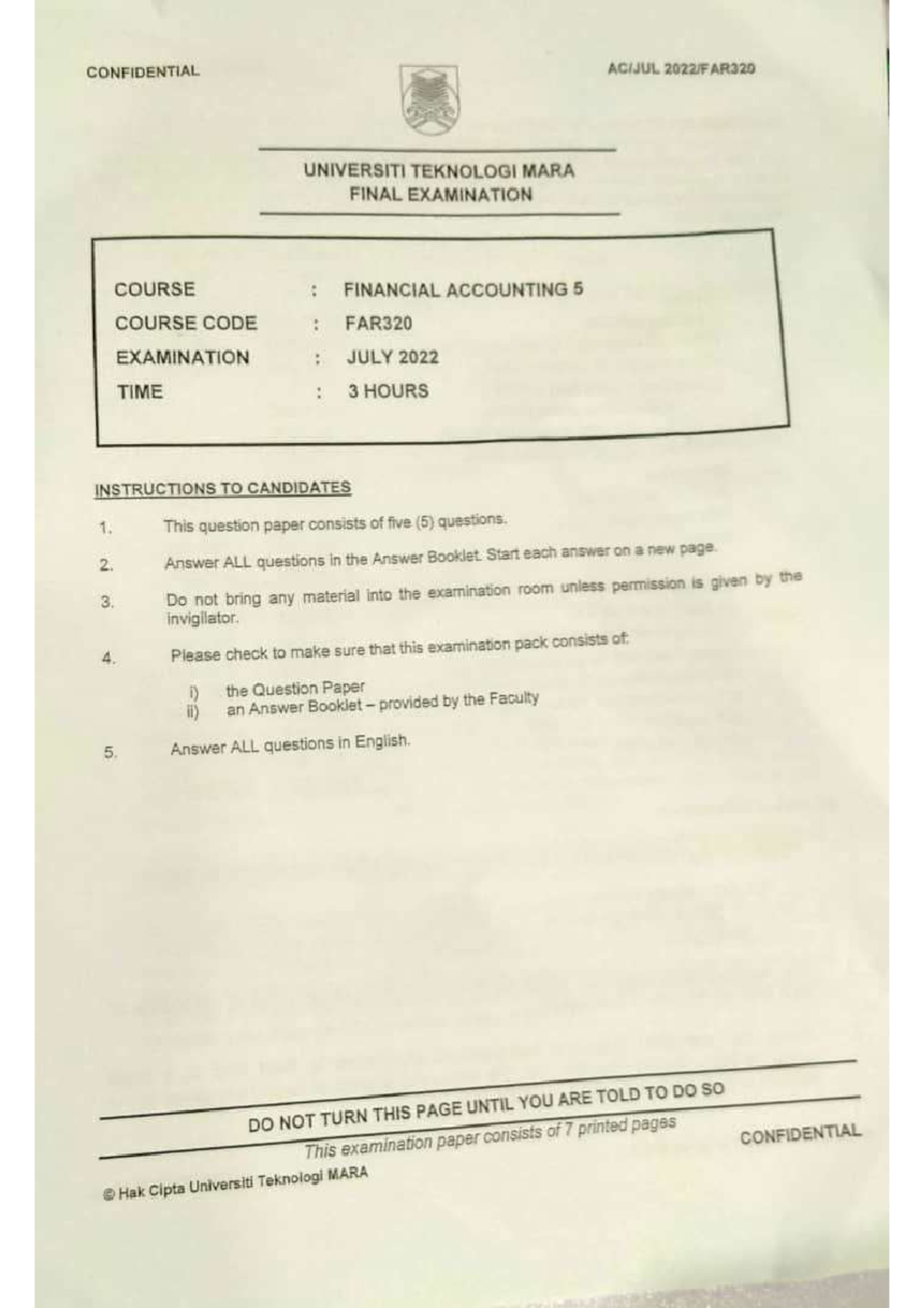 Fe July 2022 Financial Accounting Studocu