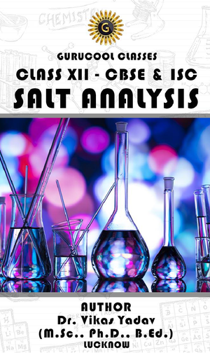 Salt Analysis For Class XII - By Dr. Vikas Yadav - Cryptography and ...