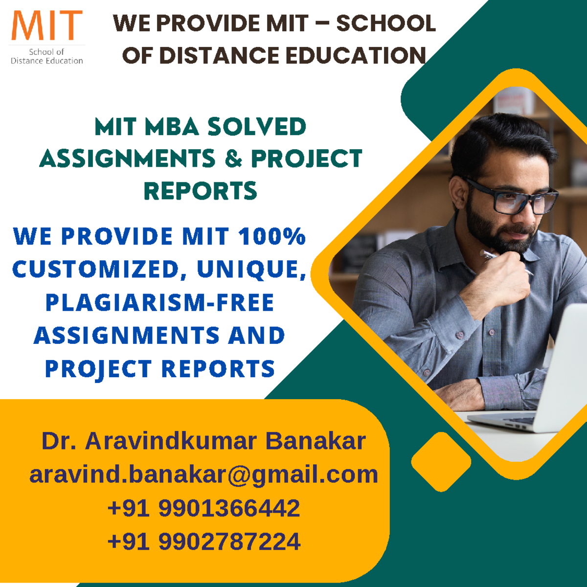MIT MBA Solved Assignments & Project reports 9 - Marketing Management - WE PROVIDE MIT – SCHOOL ...