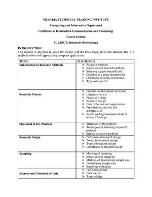 ICT System Support Notes - UNIT TITLE: ICT SYSTEM SUPPORT UNIT CODE ...