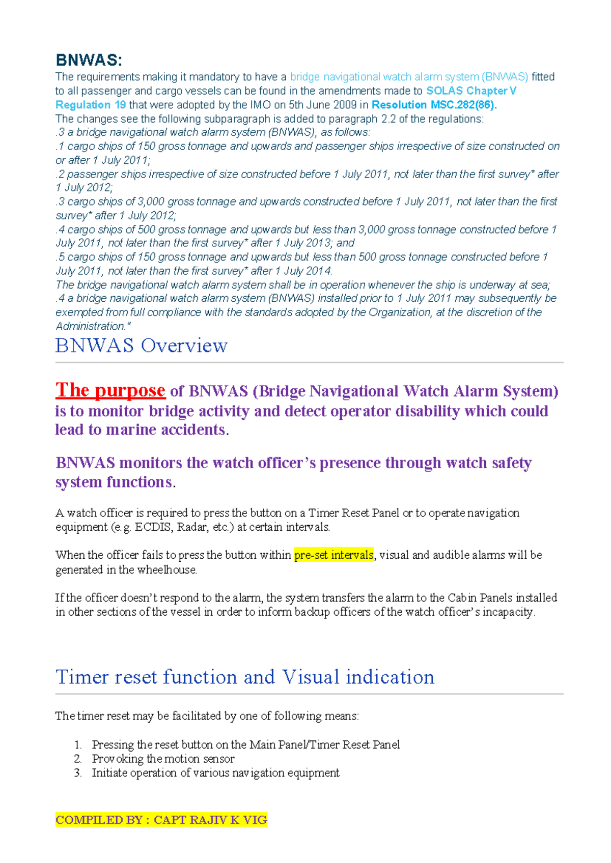 3A.9 - Bnwas - BNWAS: The requirements making it mandatory to have a ...