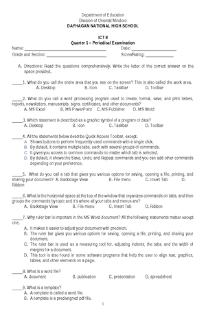 Grade-7-Activity 4 - Activity - Name: ____________________________ Date ...