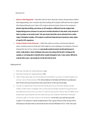 Unit 5 Critical Thinking - If you found a firearm at a crime scene ...