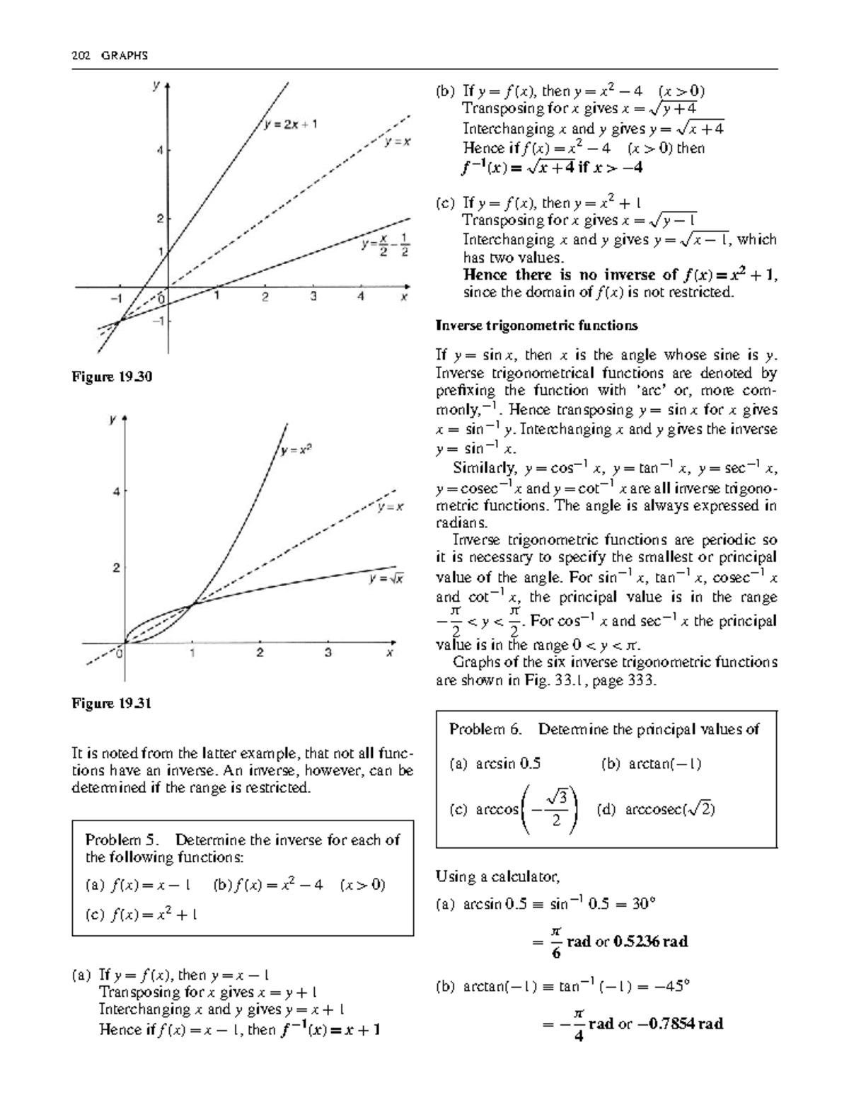 Bird higher engineering mathematics 23 - 202 GRAPHS Figure 19. Figure ...