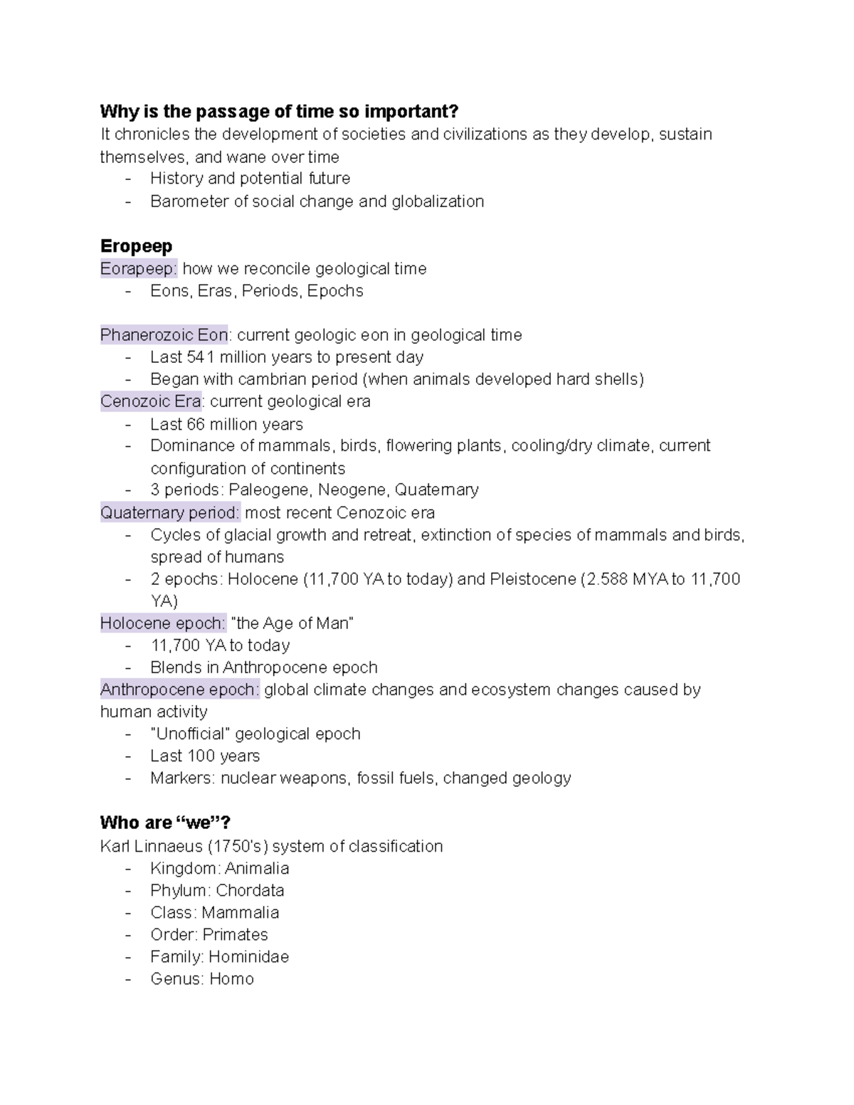 Passage of Time - Why is the passage of time so important? It ...