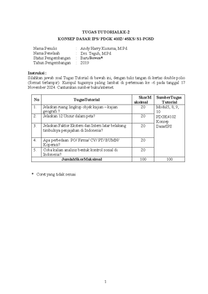 Tugas 1 Konsep Dasar IPS - Ilmu Pengetahuan Sosial - TUGAS TUTON 1 MATA KULIAH KONSEP DASAR IPS ...