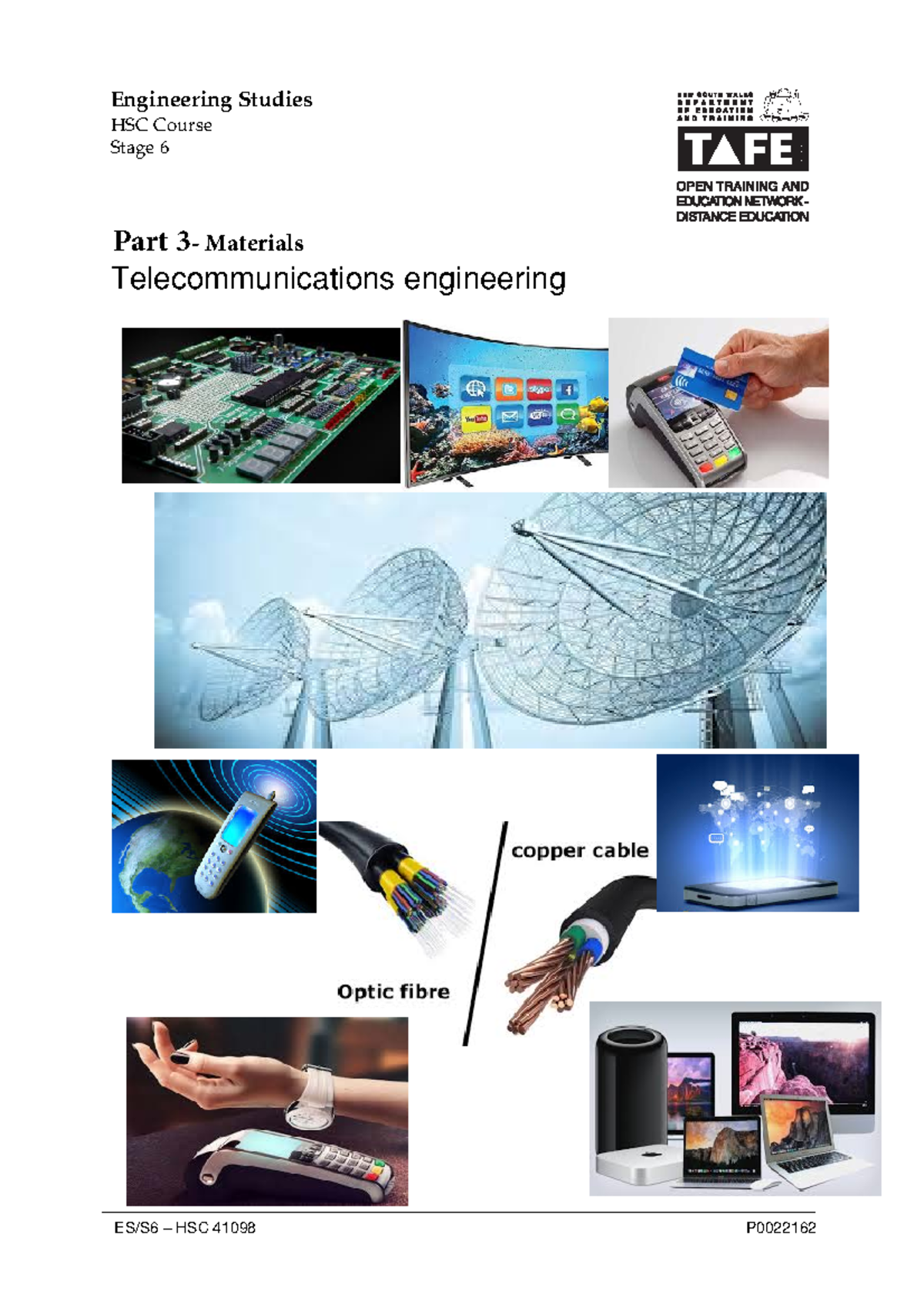 OTEN Telecommunications Engineering Part 3 - Materials - ES/S6 – HSC ...