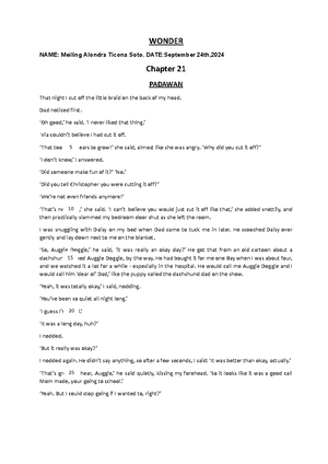 Chapter 11 - THE DEAL - INGLES - WONDER NAME