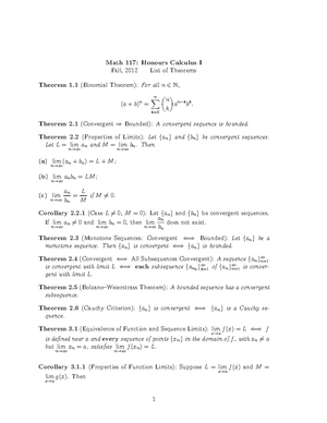 Differentiation - math 117 assignment fall 2021 - 5 Differentiation Differentiation is intended ...