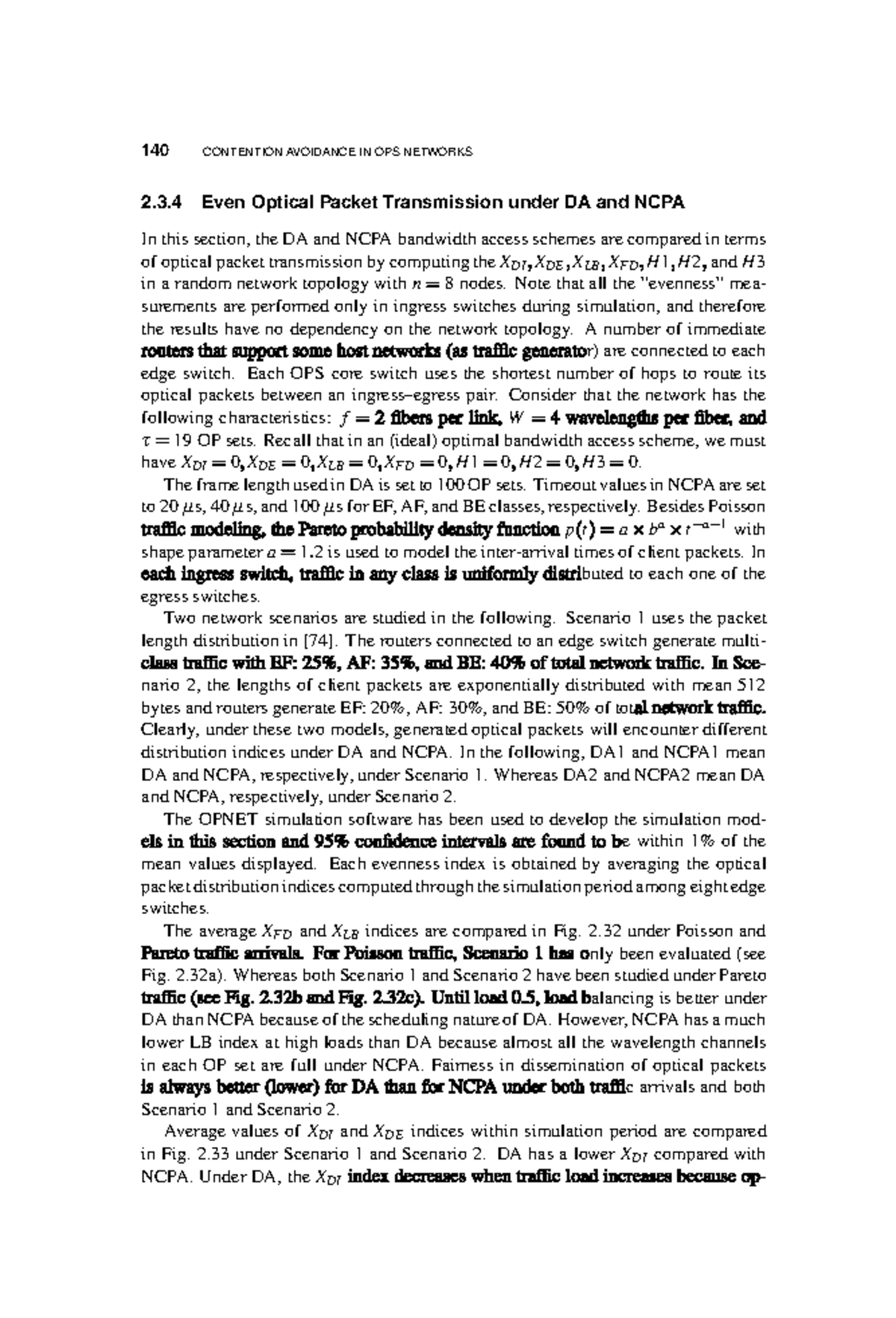 Quality of Service in Optical Packet Switched Networks-Wiley (2015 )-196-200 - 140 CONTENTION ...