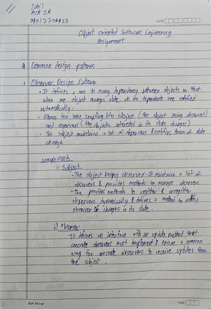 Set assignment 2(MCA) - Master of Computer Application - Studocu