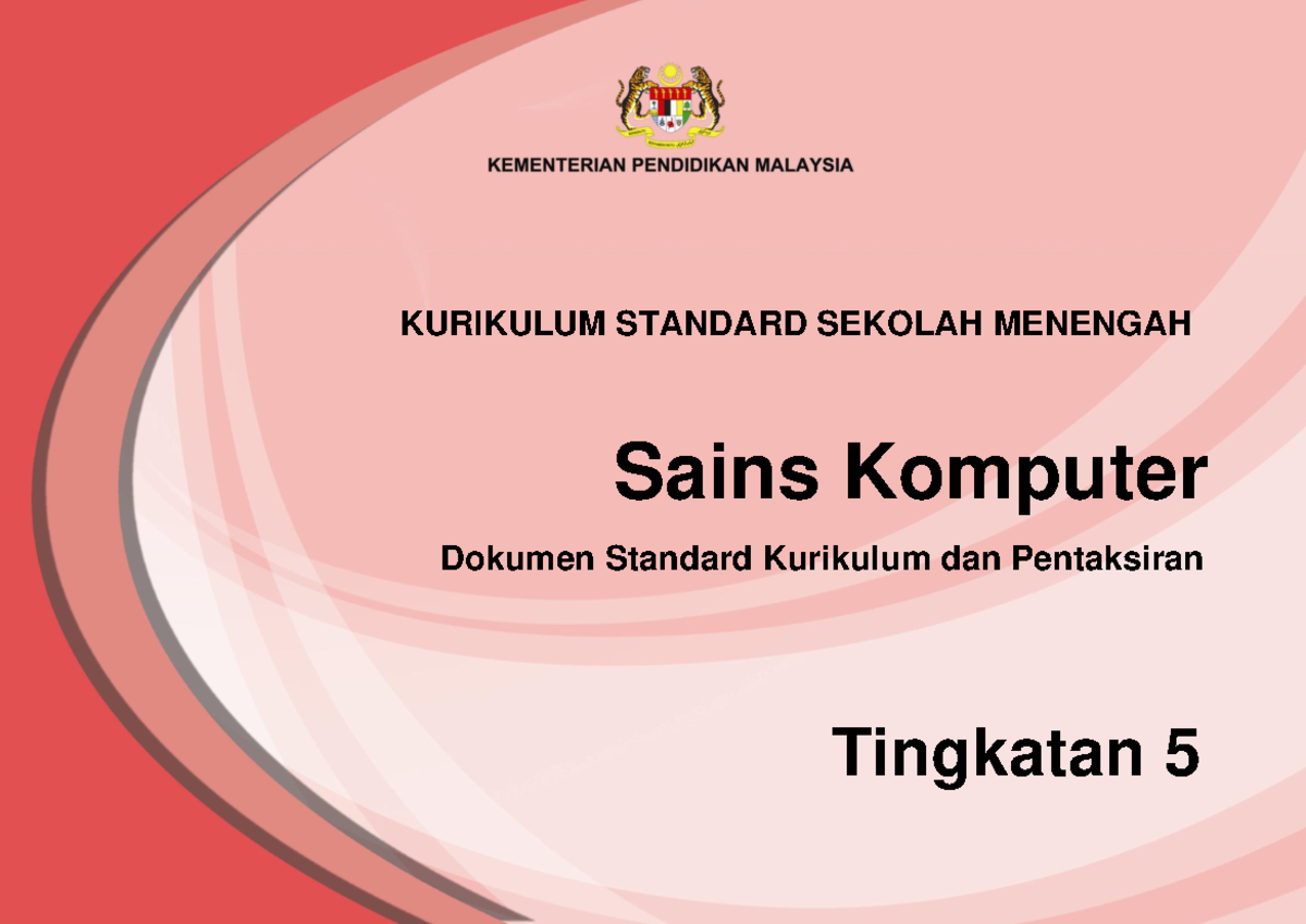 DSKP Sains Komputer Tingkatan 5 - Sains Komputer Tingkatan 5 Dokumen ...