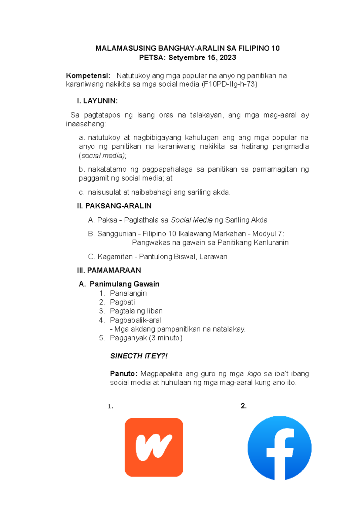 G10 - This is just for demo -teaching materials that we needed to ...