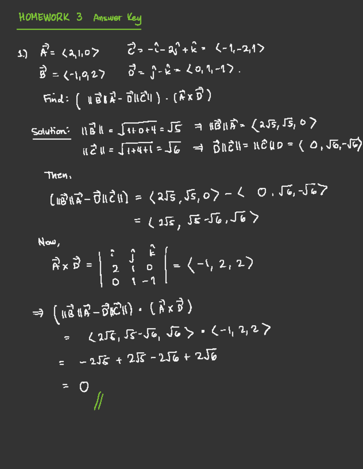 Homework 3 Answer Key - reviewer - HOMEWORK 3 Answer Key 1) E = 22,1,07 ...