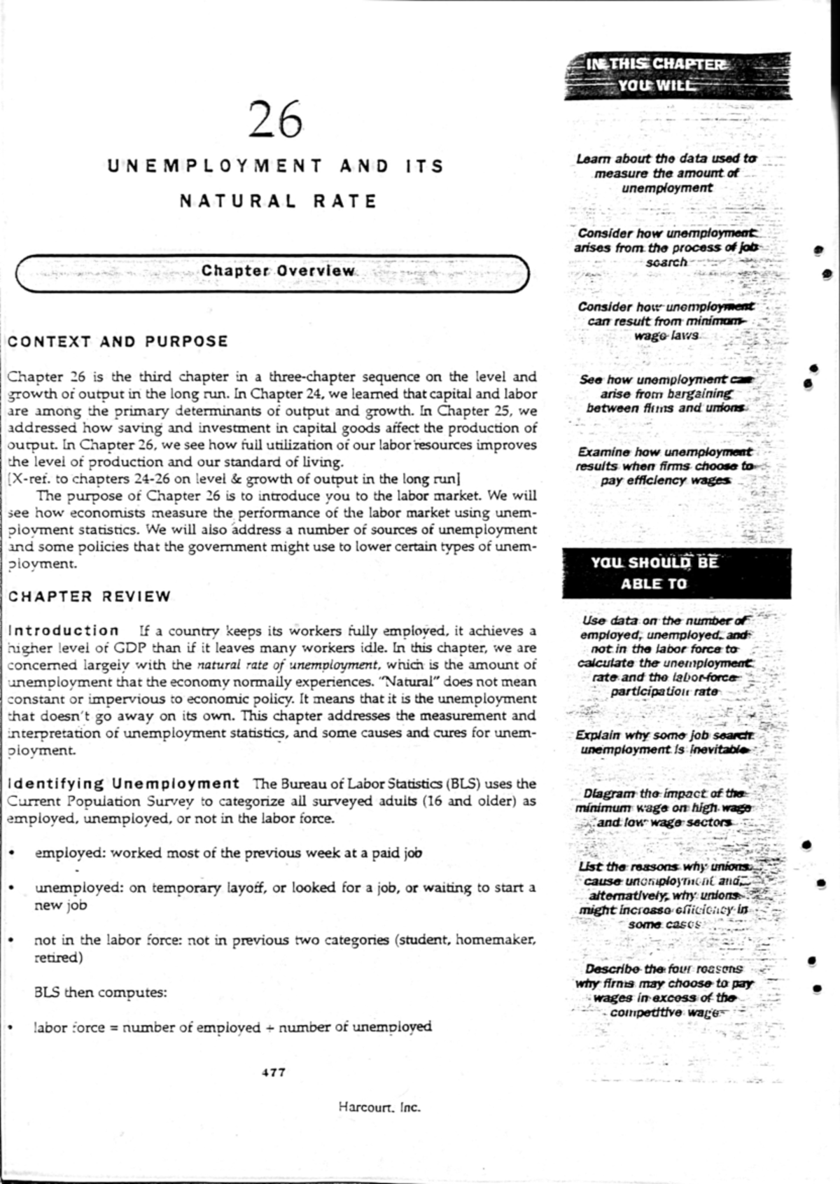 Macro Study Guide - Unit 6 - EINTHSCHAPTER YauwIEE Leam about the data ...