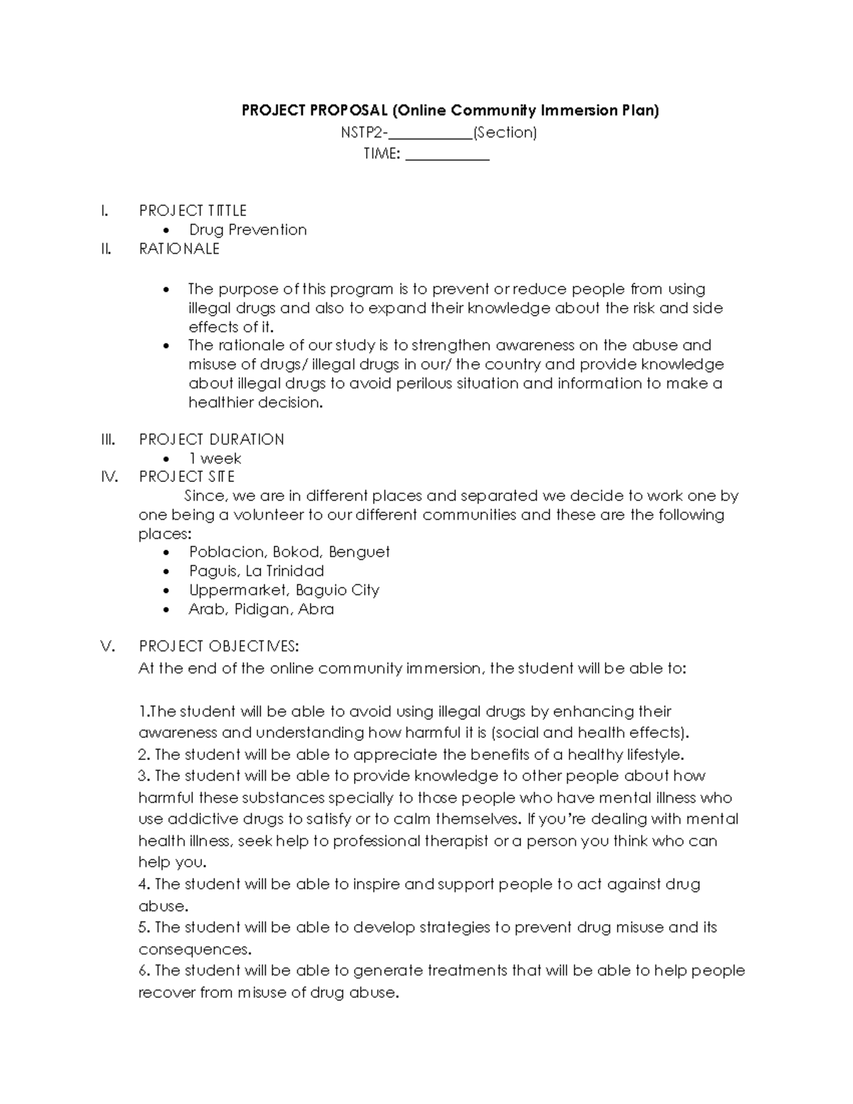 Project Proposal - I hope it helps - PROJECT PROPOSAL (Online Community ...