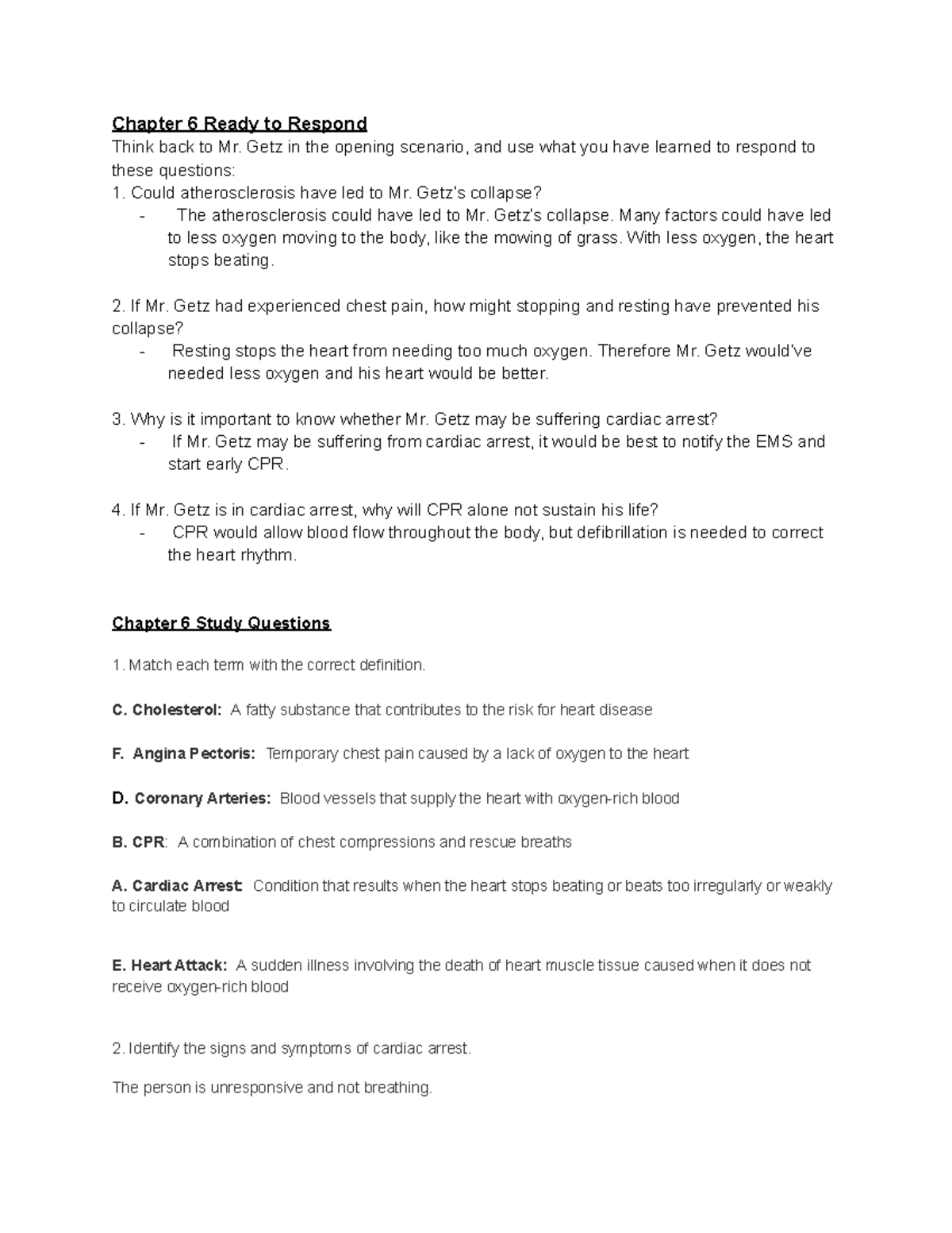 Book Assignment #3 - HW that is used to answer first aid book questions ...