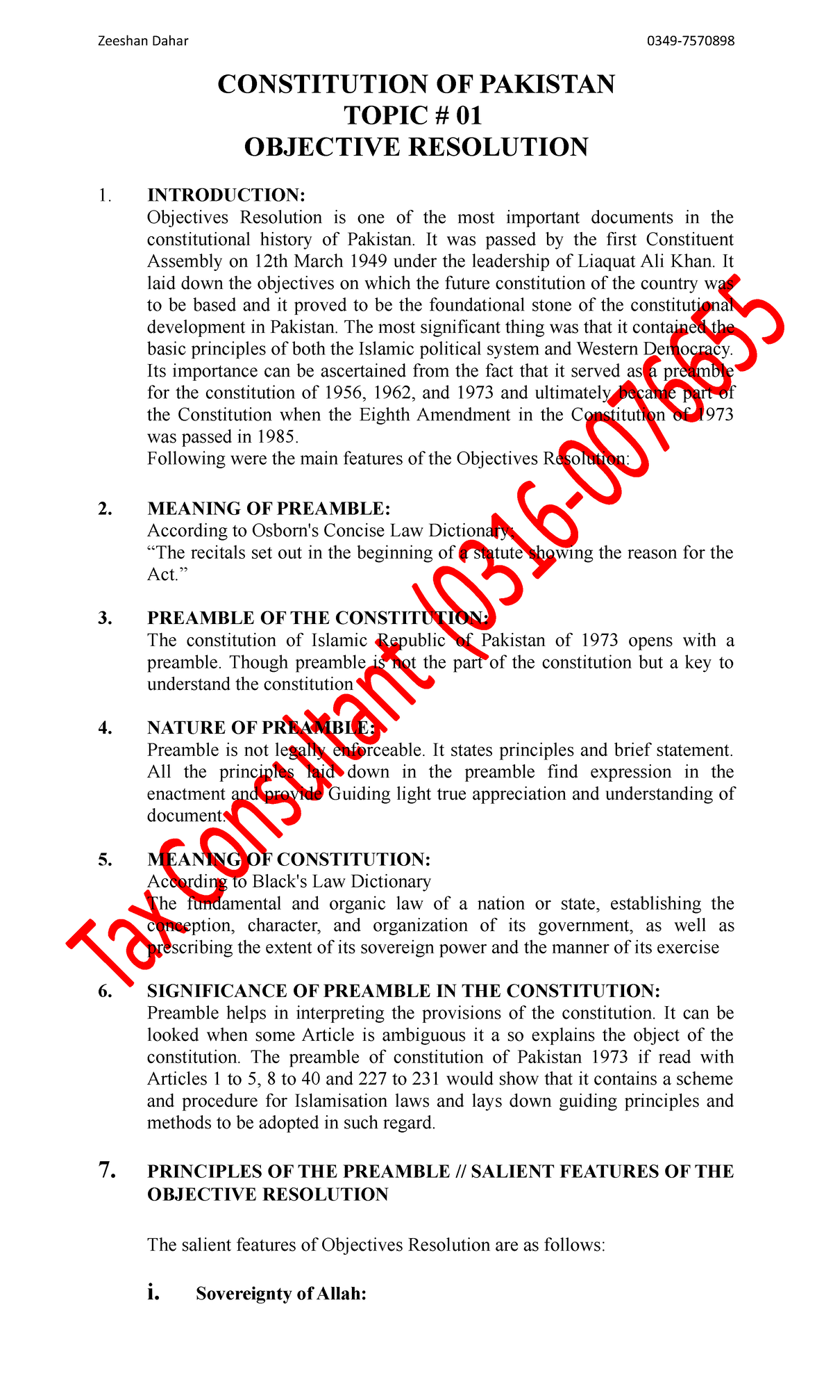 Constitution OF Pakistan 1973 - Constitutional Development in Pakistan ...