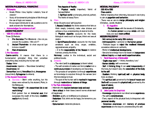 GE1 Understanding the Self - Lesson 6 - Global Versus Differentiated ...