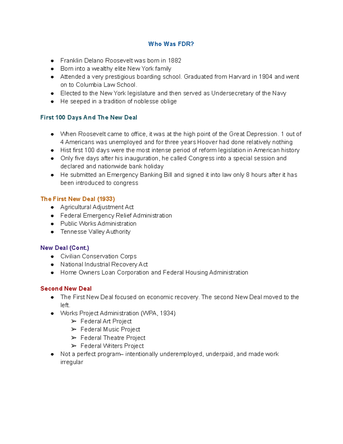 10-5-22 Who Was FDR - Who Was FDR? Franklin Delano Roosevelt was born ...