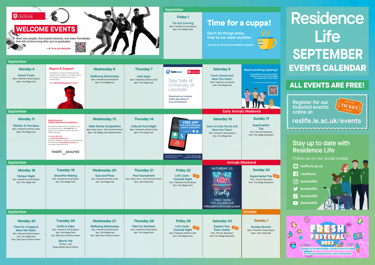 ARV23 September Res Life Calendar A1 - September September September ...