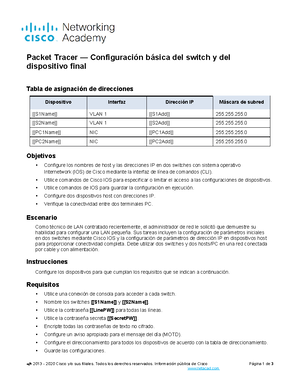 2 - 2.9.1-packet-tracer-basic-switch-and-end-device-configuration_es-XL.pdf - 2013 - 2020 Cisco ...