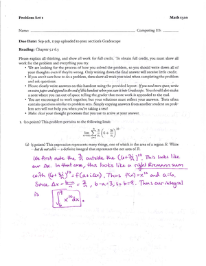 Math 1320 Final Review Fall 2022 - From the First Two Reviews: Review 1 ...