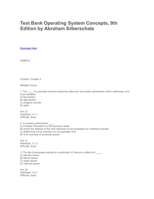 Written Assignment 3-solution - Written Assignment 3 CS4352 Operating ...