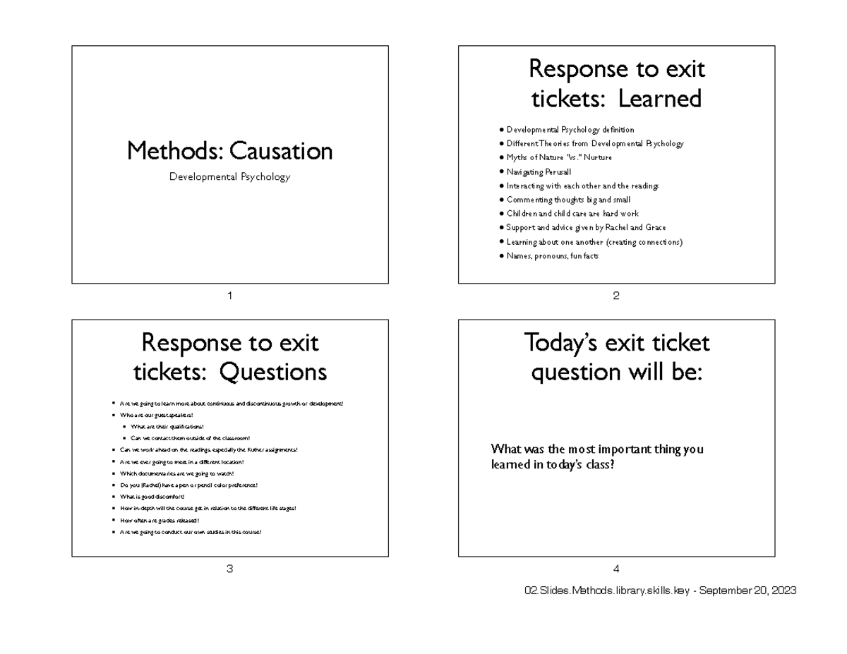 02.Slides.Methods - slides - Methods: Causation Developmental ...