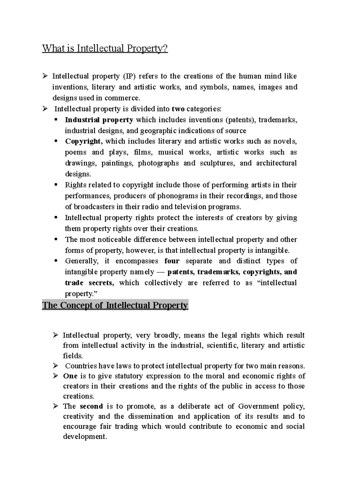 IPR - THESE FILES GIVE THE DETAILED HANDWRITTEN NOTES OF IPR - What is ...