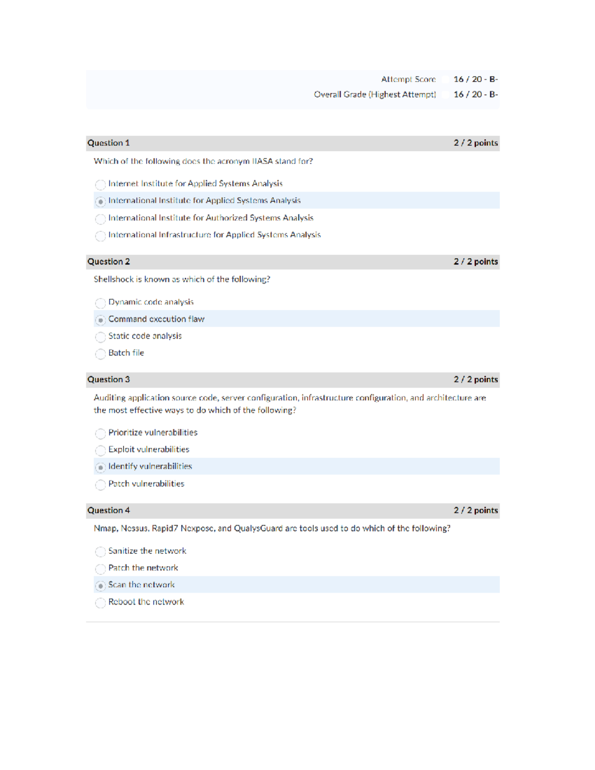 CYB-400 3-1 Reading Quiz - CYB-420-T3429 - Studocu