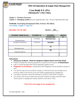 Inventory Management Case study - MAJOR ASSIGNMENT IBM- 220- 22W- 002 ...