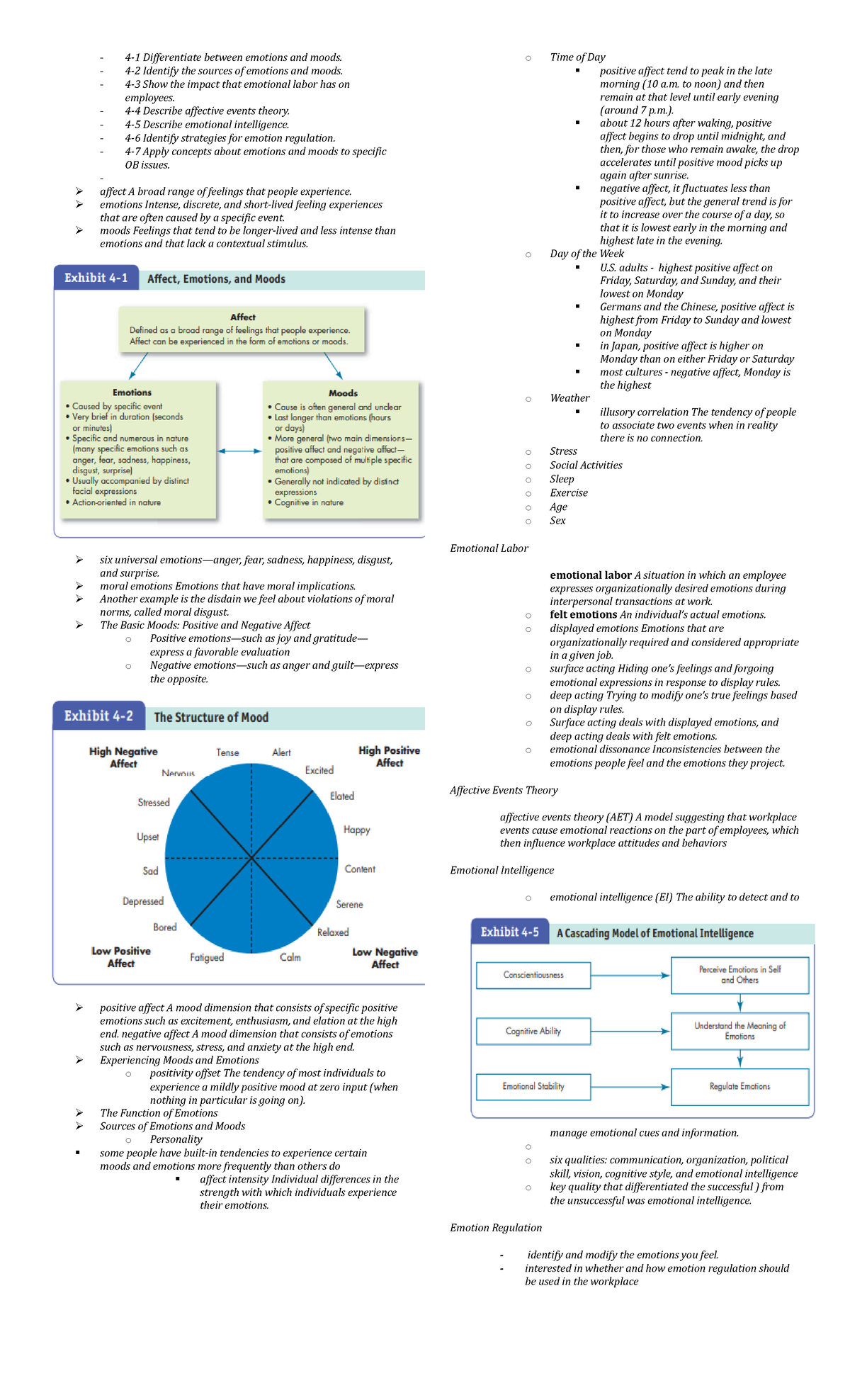 BME M456 - BME summarized notes for module 4,5, and 6. - 4-1 ...