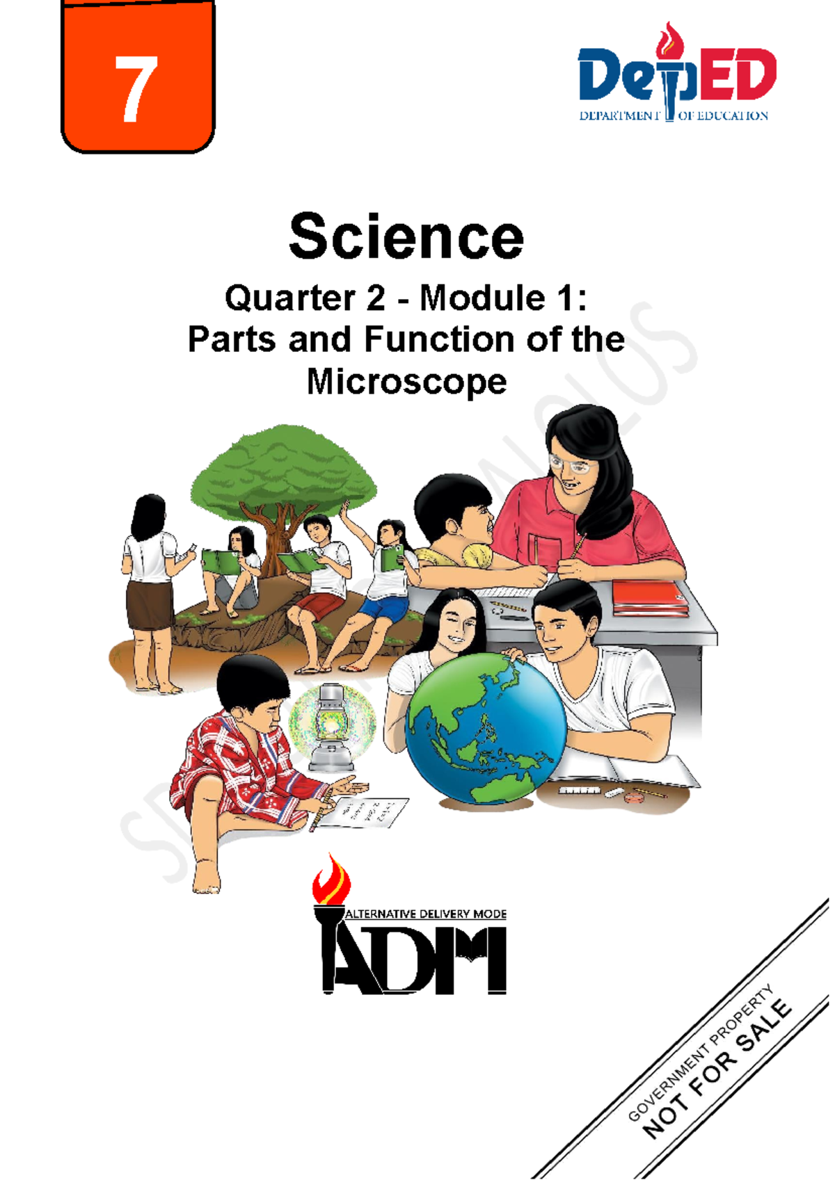 Science-7- Quarter-2- Module-1- Parts-AND- Function-OF-THE- Microscope ...