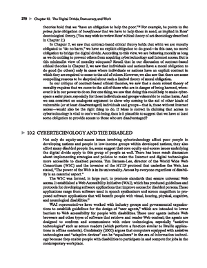 The Digital Divide - .... - Technology, Ethics and Global Society - Studocu