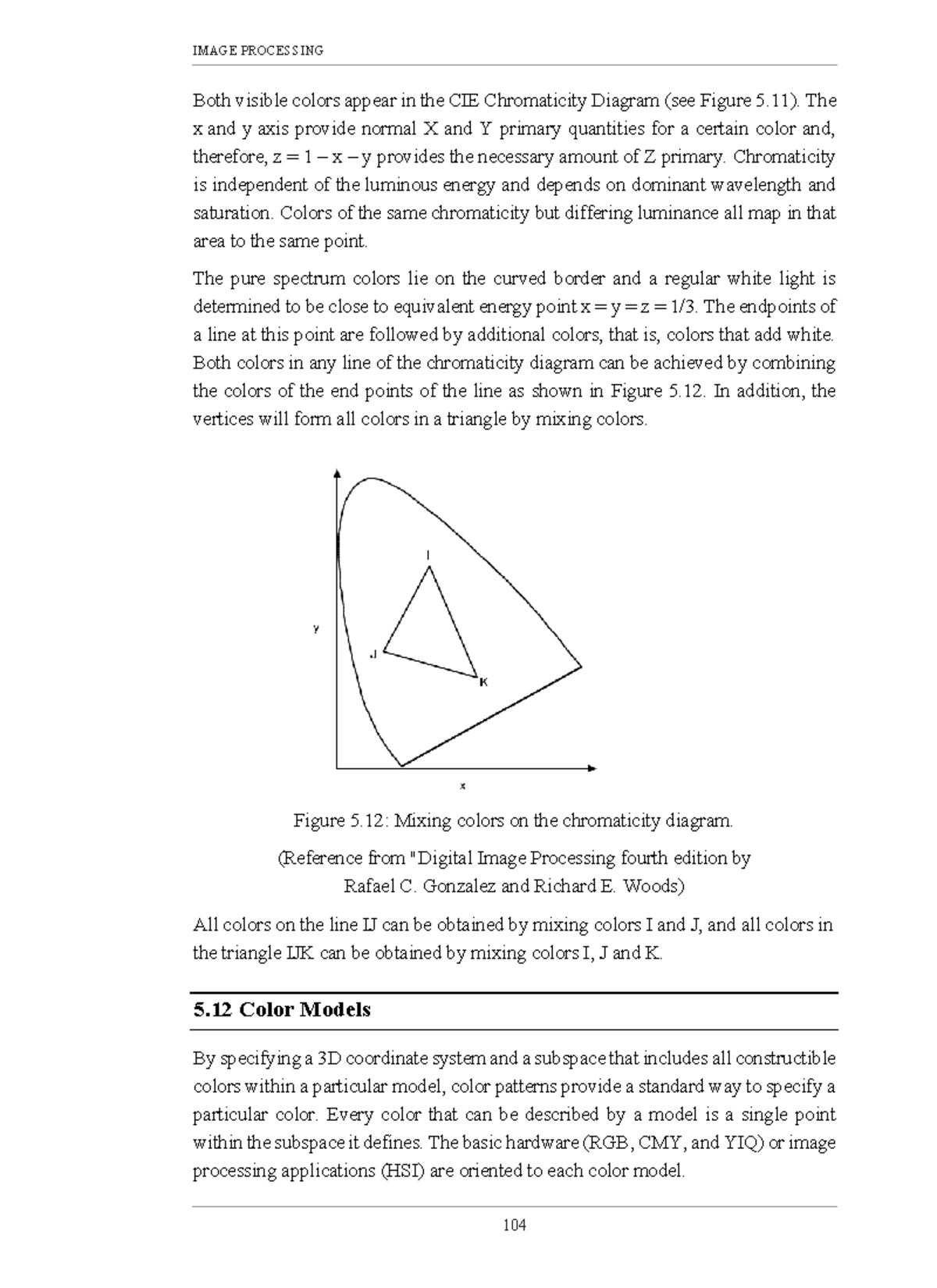 CHP 1 Color Models - garherhrtttttsrtnrtner - IMAGE PROCESSING Both ...