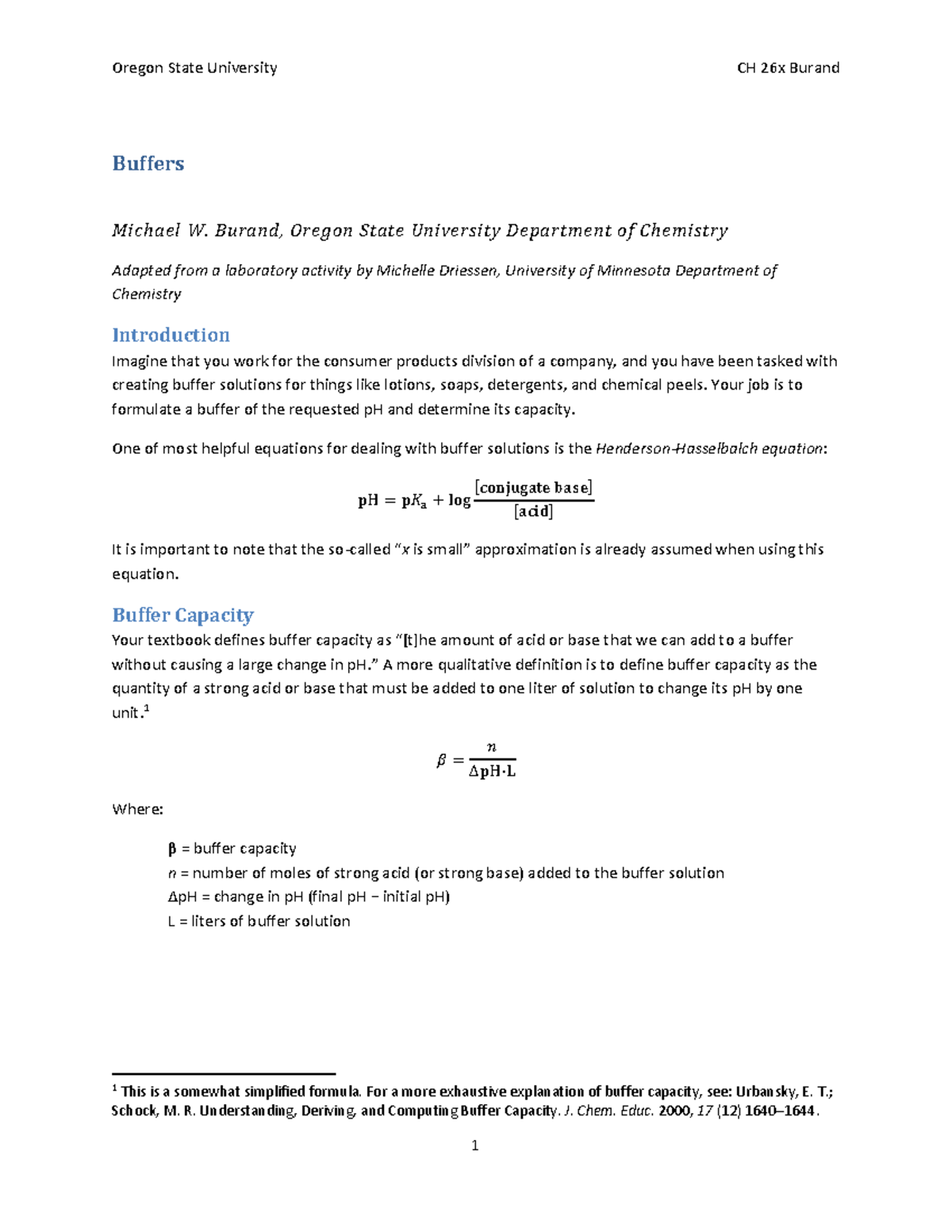 CH 26x BUF Burand V8 - Assignment details and rubric for whats required ...