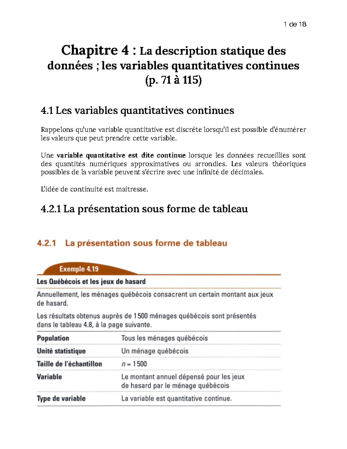 Chapitre 4 360-300-RE 2:2 PDF - Chapitre 4 : La description statique des données ; les variables ...