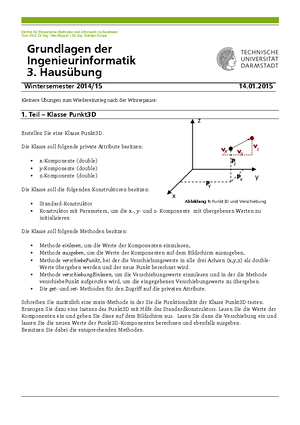 Klausur So Se 2014 - Klausur Grundlagen der Ingenieurinformatik Sommersemester 2014 04. Institut ...