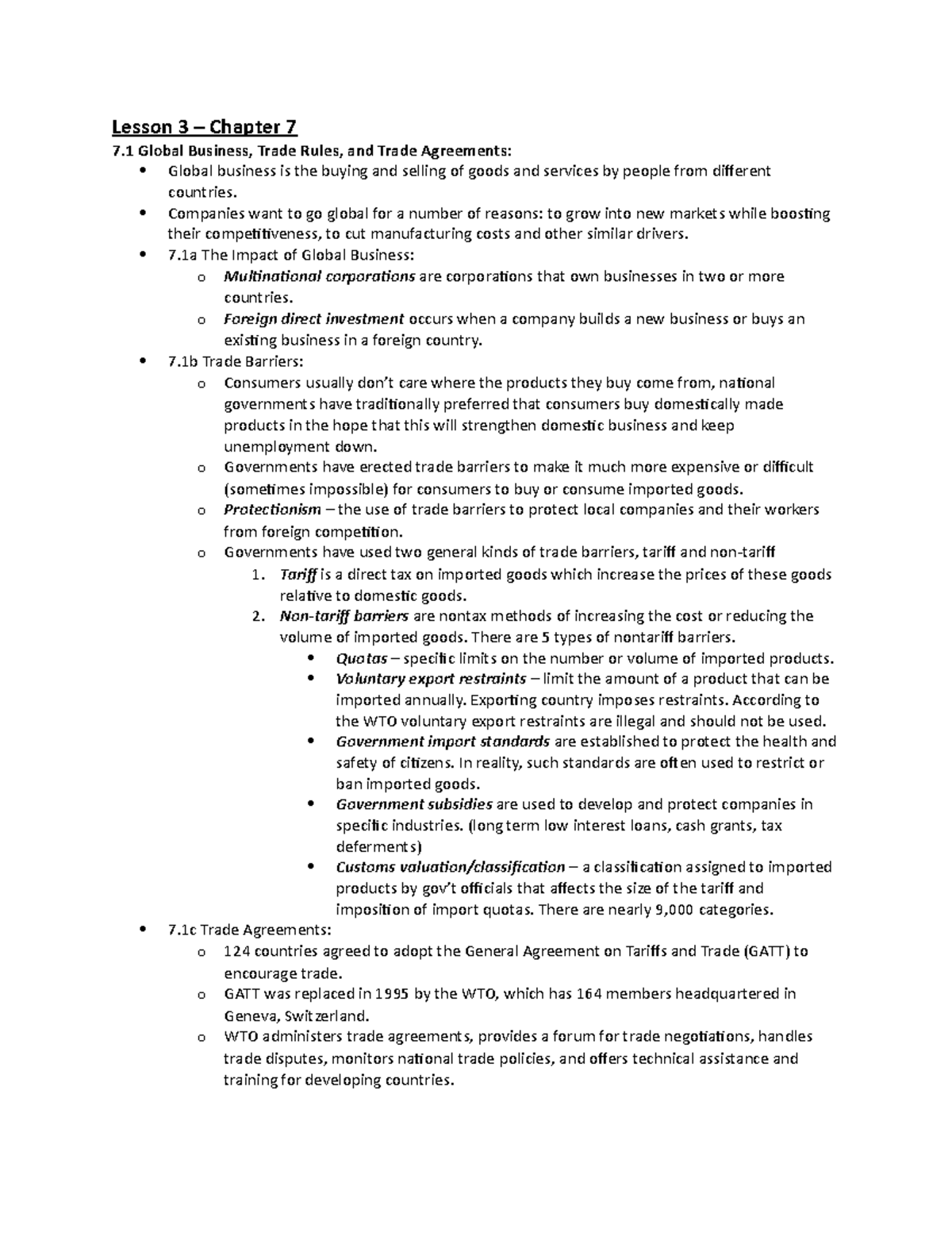 Lesson 3 Chapter 7 Notes Lesson 3 Chapter 7 7 Global Business lesson-3-chapter-7-notes-lesson-3-chapter-7-7-global-business
